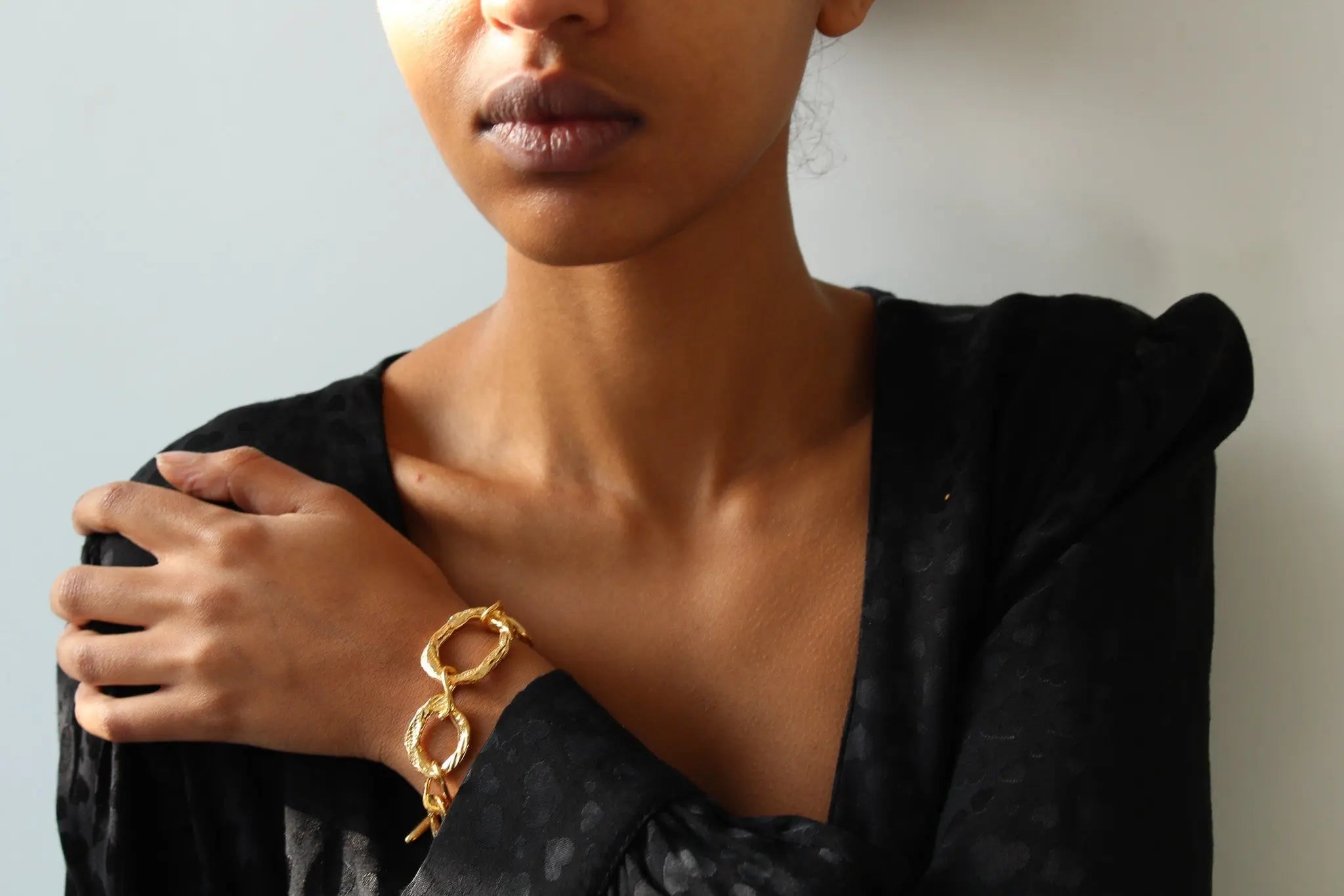 Vintage 1980s Bracelet - Jagged Metal – Jagged Metal