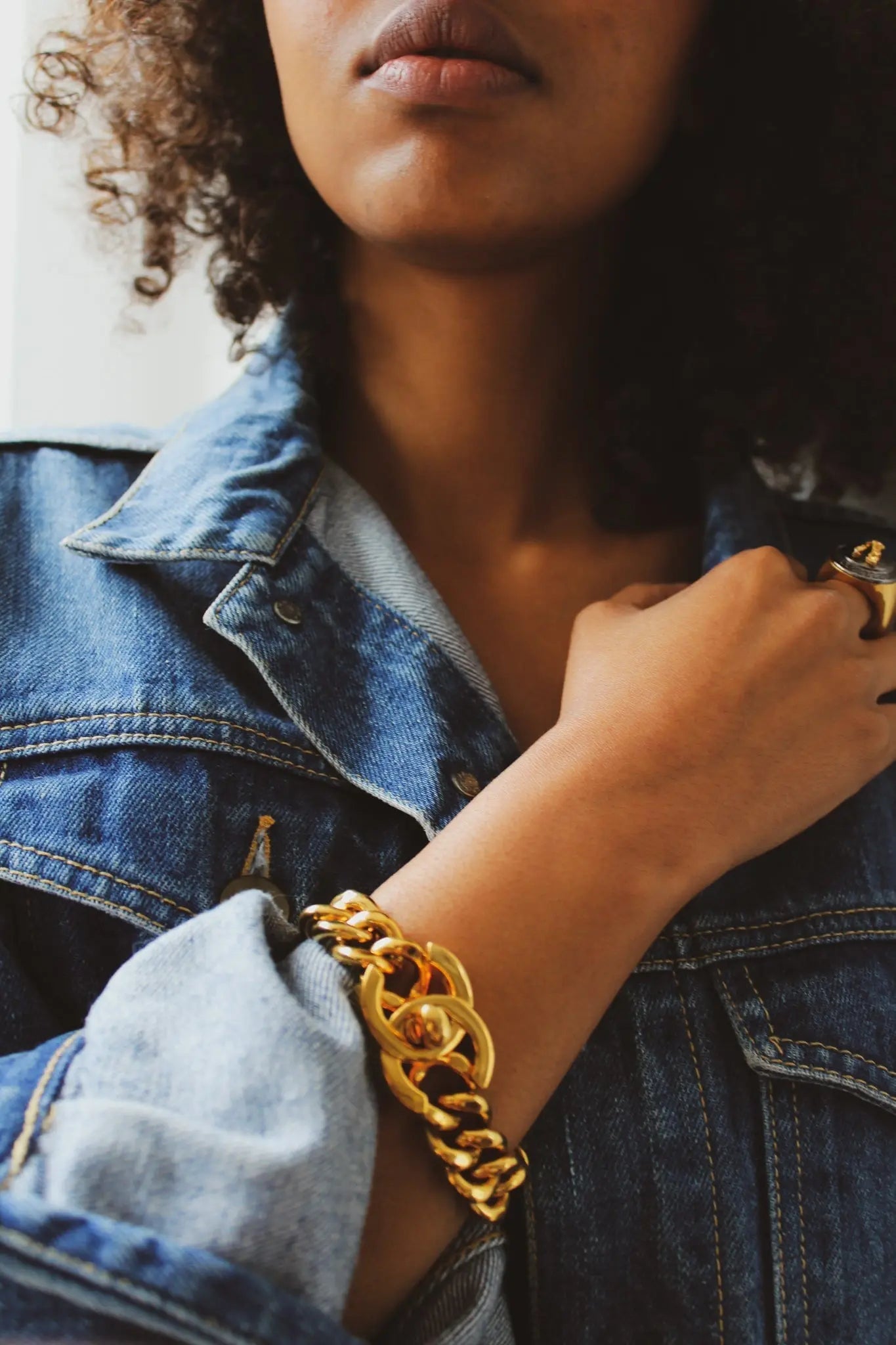 Vintage Chanel 1990s Bracelet - 1996 Collection - JAGGED METAL ...