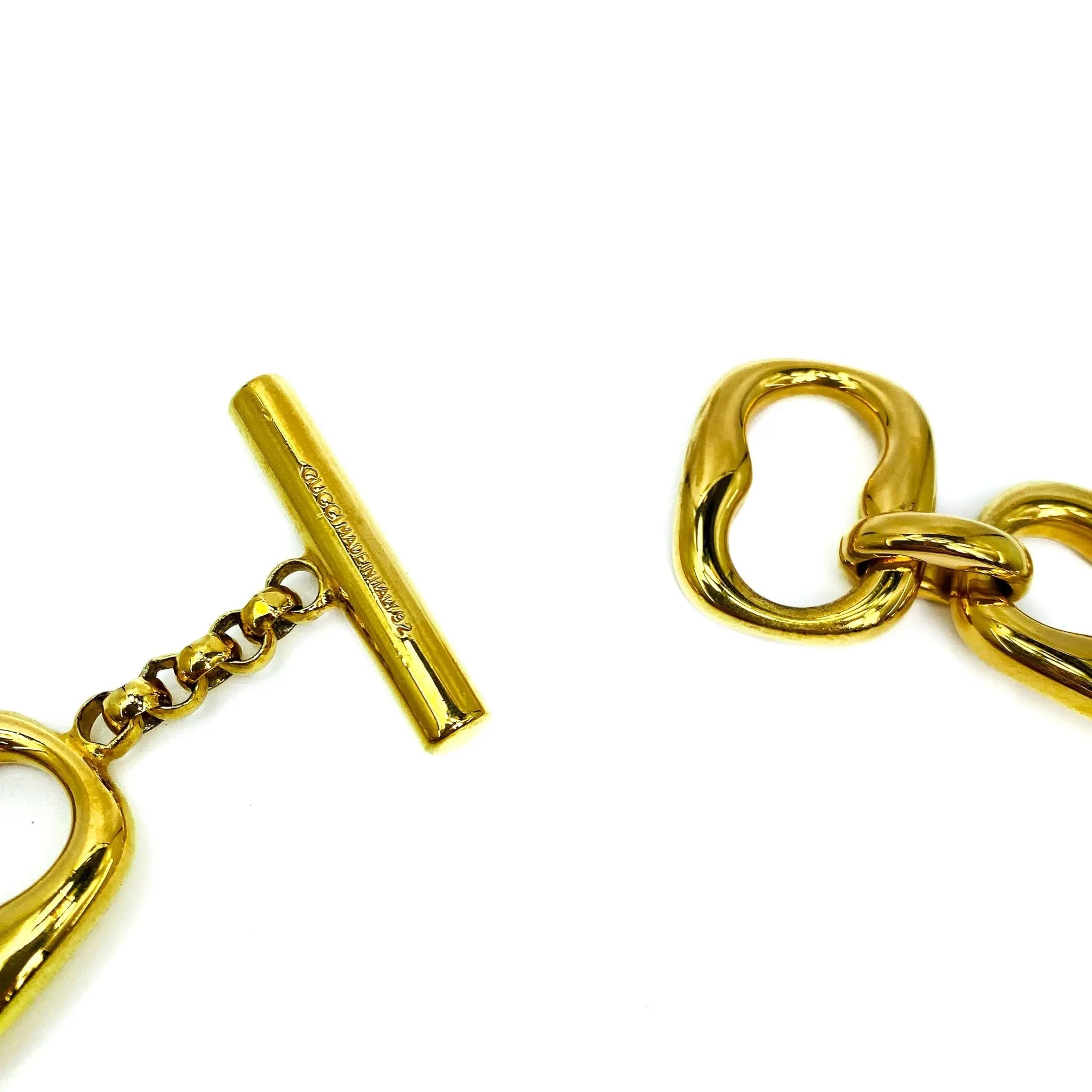 Vintage Gucci Necklace 1990s - 1992 Collection - JAGGED METAL ...