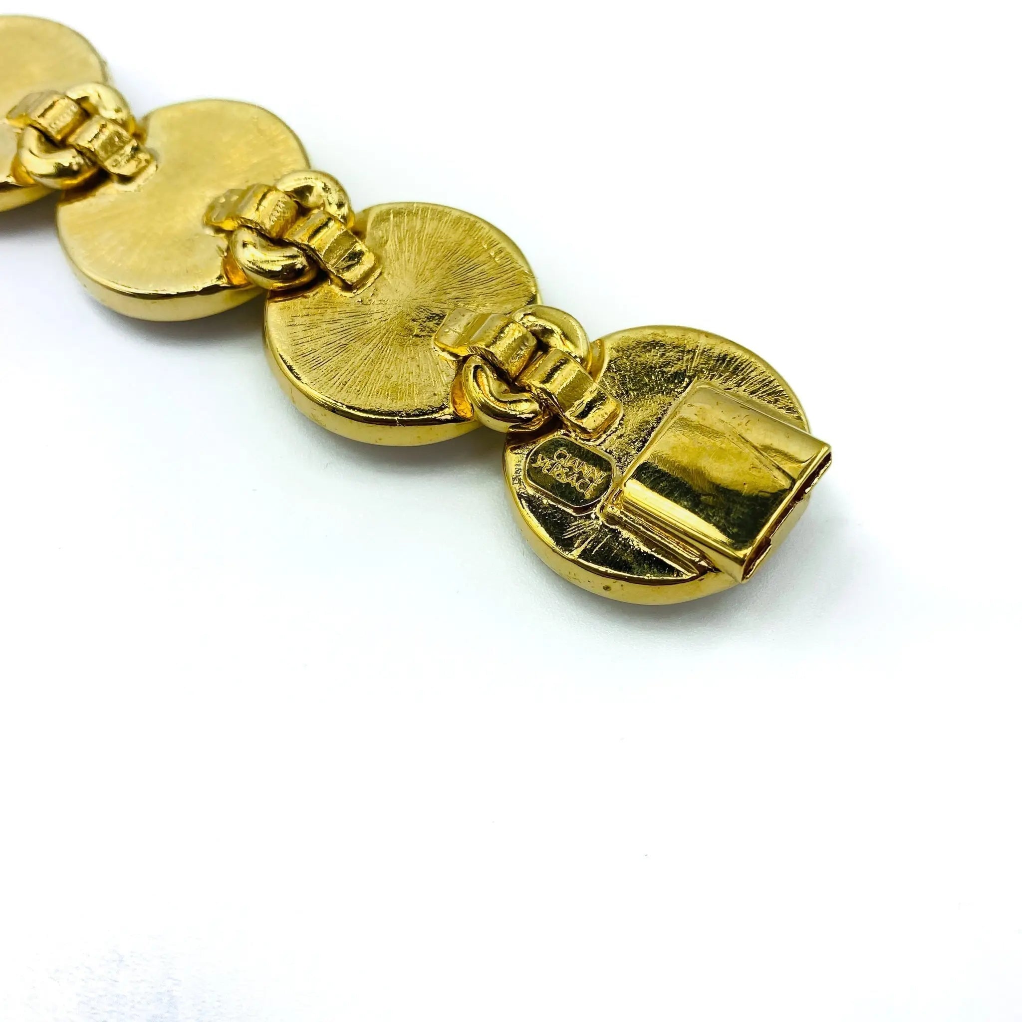 Vintage Versace Bracelet 1980s - JAGGED METAL - DESIGNER VINTAGE ...